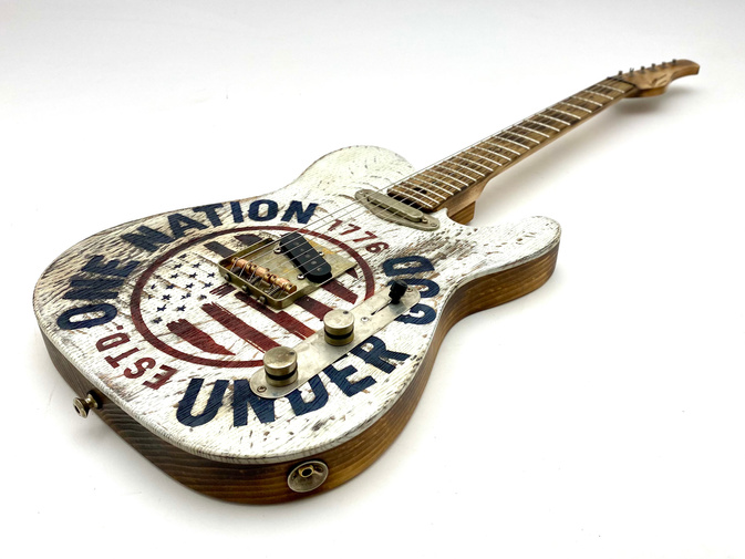 Shelby TO Limited Edition- "One Nation Under God" – Maximum Guitar Works